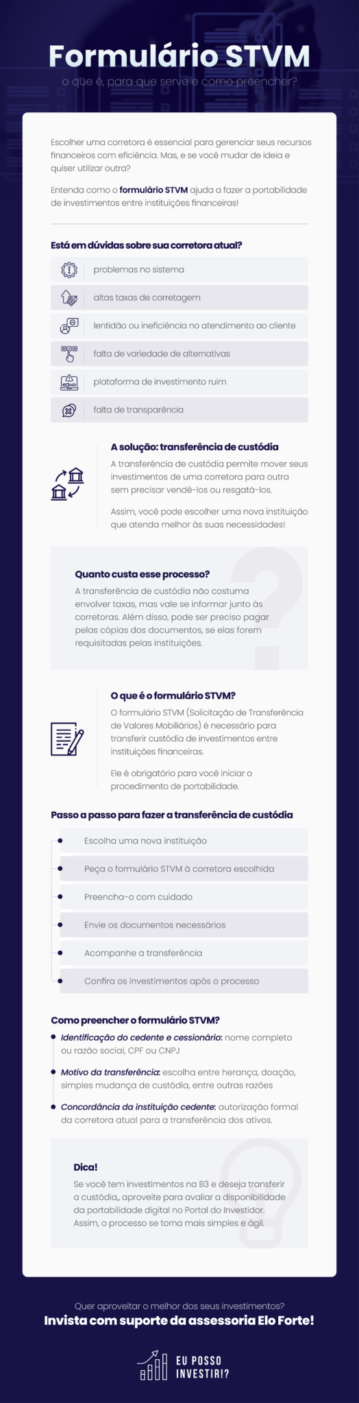 Formulário STVM: o que é, para que serve e como preencher? - Eu Posso ...